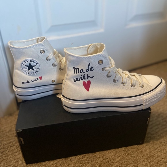 Converse | Shoes | Converse Chuck Taylor All Star Lift Hi Made With ...